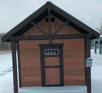 Buckeye Structures - Middlefield Ohio, Timber Frame Shed